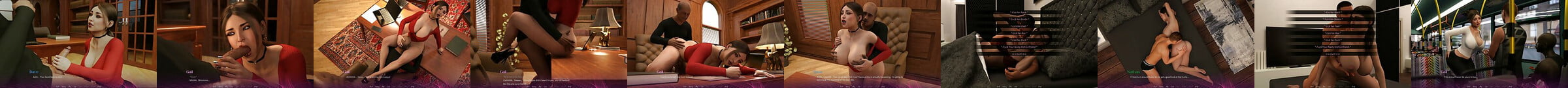 3d Game The Office Sex Scene 7 Sweet Kisses With Big Boobs Chick
